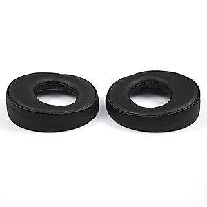 MOLGRIA Replacement Ear Pads, Earpads Cushion Cover for Sony PS3 PS4 Gold Wireless Playstation 3 Playstation 4 Headset CECHYA-0083 Stereo 7.1 Virtual Surround Headset(Black)