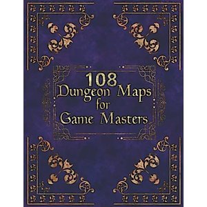108 Dungeon Maps for Game Masters: GM aid for fantasy TTRPG's (Fantasy Tabletop Gaming Maps)