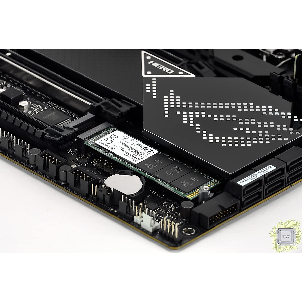 Transcend 500GB PCIe SSD M.2 (2280) NVMe PCIe Gen3x4 TS500GMTE110Q