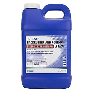 Neogen CHEMTECH 048-1109670 698300 Prozap Backrubber & Pour-On, Blue, 2.5 Gallon, 966010