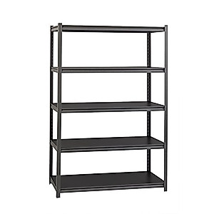 Hirsh 3,200 lb Capacity Iron Horse Shelving - 5 Compartment(s) - 72" Height x 48" Width x 24" Depth
