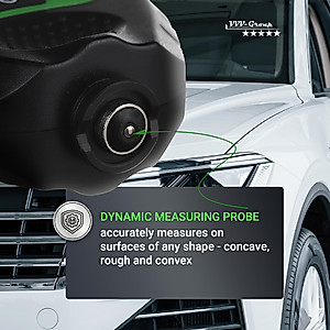 Paint Thickness Meter CM-205FN | Best Mil Coating Depth Gauge Tester for Cars with Resol 0.01mil | F/NF Measuring