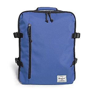 Rangeland Lightweight Travel Backpack Personal Item Size for Men Women Carry-On Daypack 15.6-inch Laptop, Commute Gym Sport, Blueberry