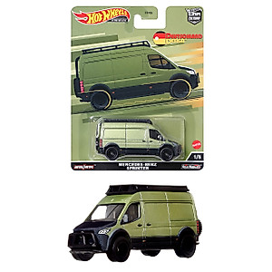 Hot Wheels Car Culture Circuit Legend, Premium 1:64 Scale Die-Cast Mercedes-Benz Sprinter Van, Deutschland Design, Collectable Vehicle
