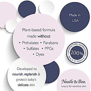 Noodle & Boo Lavender Super SOft Moisturizing Lotion for Daily Newborn And Baby Care, 16 fl. oz