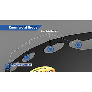 BigBlade Lightweight Easy to Use Snow Removal and Ice Scraper Tool (48 X 40 in)