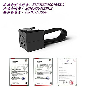 CACACOL Portable Magnetic AA/AAA Battery Phone Emergency Charger with MicroUSB-Lightning Adapter and MicroUSB-TypeC Adapter Suit for Cell Phone Smart Devices