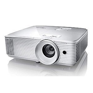 Optoma HD27HDR 1080p 4K HDR Ready Home Theater Projector for Gaming and Movies, 120Hz Support and HDMI 2.0, White