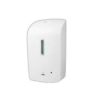 TGRTY Soap Dispenser Liquid Dispenser Intelligent Sensor Liquid Distributor Wall-Mounted Induction Foam Dispenser Hotel to Foam Dispenser Lotion Dispenser (Color : White, Size : B)
