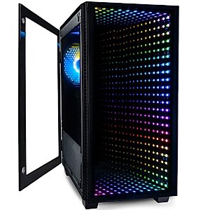 Empowered PC Continuum Micro Gaming Desktop - NVIDIA GeForce RTX 3080 (~ 4070), Intel 12-Core i7-12700KF, 32GB DDR5 RAM, 512GB NVMe SSD + 2TB HDD, Wifi 6, Windows 11 - Liquid Cooled RGB Gamer Computer