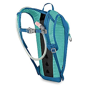 Osprey Moki 1.5L Kids' Biking Backpack with Hydraulics Reservoir, Sparrow Blue