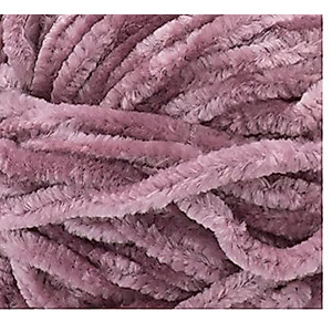 Bernat Baby Velvet Yarn - 3.5 Oz, Fairy Lavender - 3 Pack Bundle with Bella's Crafts Stitch Markers