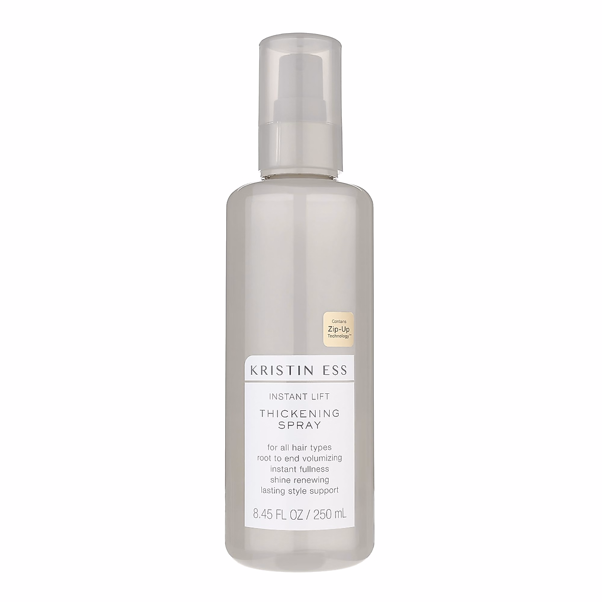 Kristin Ess Hair Instant Lift Thickening Spray for Volume + Fullness on Fine Hair, Shine Renewing, Style Support, Sulfate and Paraben Free, 8.45 fl. oz.