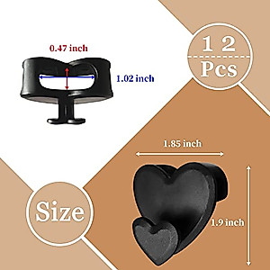 Clothes Hanger Connector Hooks,Hangers AS SEEN ON TV,Closet Organizers and Storage,Hanger Extender Clips,Heavy Duty Cascading Clothes Hanger Hooks (Heart Shape)