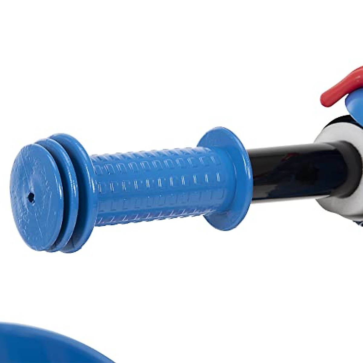 Huffy Marvel Spider-Man 3 Wheel Preschool Training Tricycle with Steel Frame, Storage Basket, Red & Blue, 19.5 x 10 x 13.6 inches