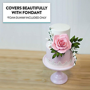 Global Sugar Art Cake Dummy Round, 6 x 6 Inches
