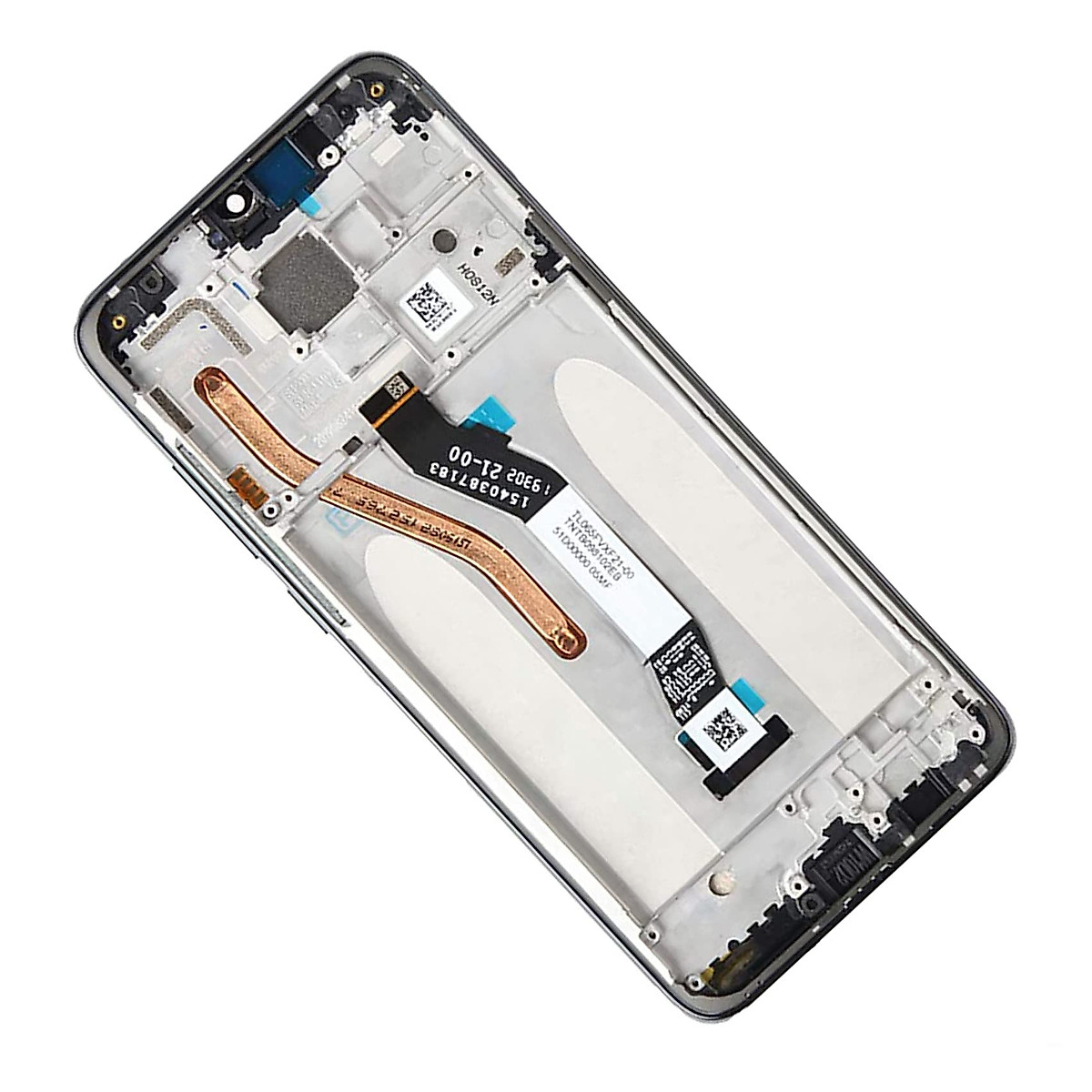 A-MIND for XiaoMi Redmi Note 8 Pro 6.53inchTouch Screen Digitizer LCD Display Assembly Replacement Kits,with Screen Protector+Tools (Black with Frame)