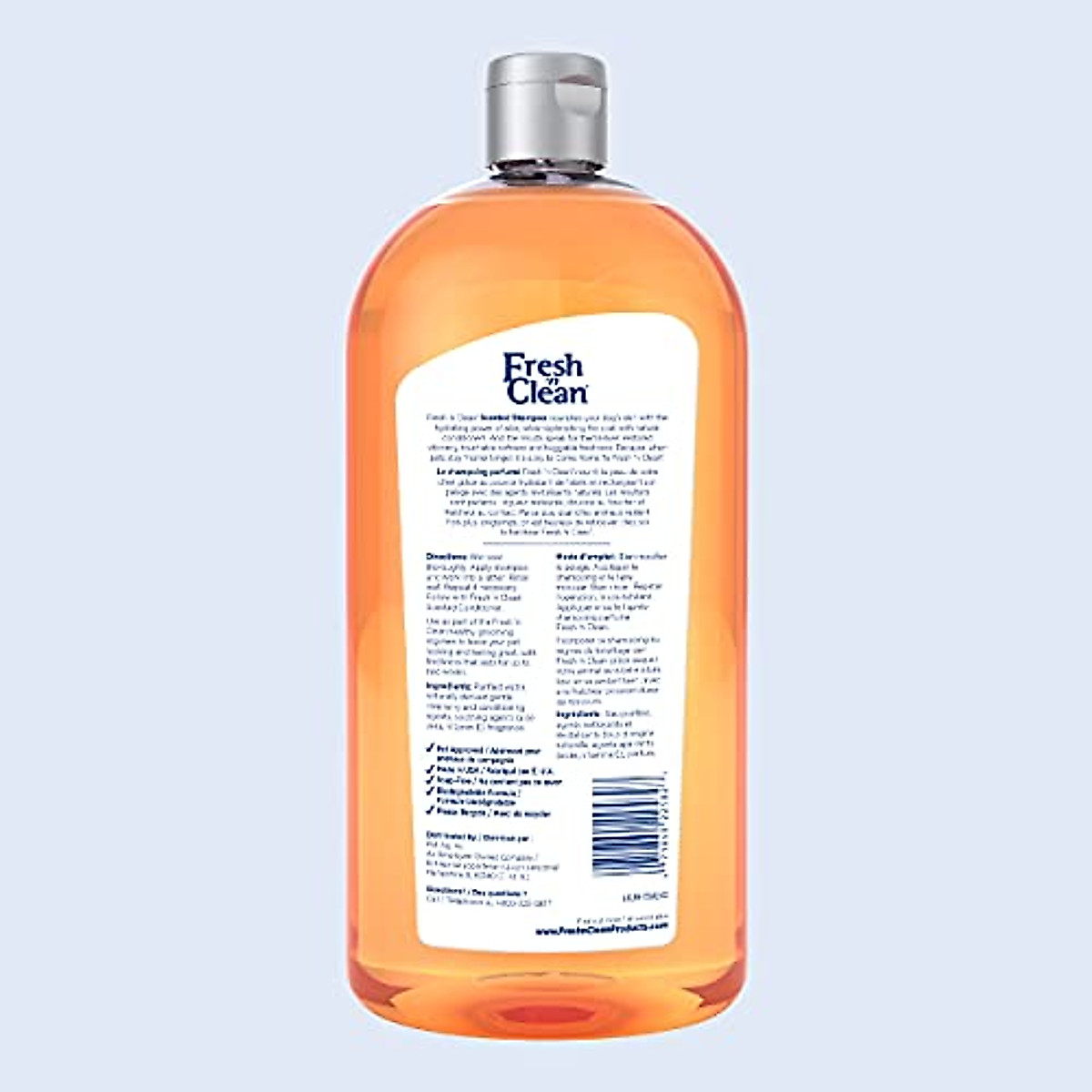 PetAg Fresh 'n Clean Scented Dog Shampoo - Grooming Supplies for Soft and Shiny Coat - Classic Fresh Scent - 32 fl oz