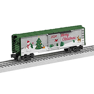 Lionel 2024 Christmas O Gauge Model Train Boxcar