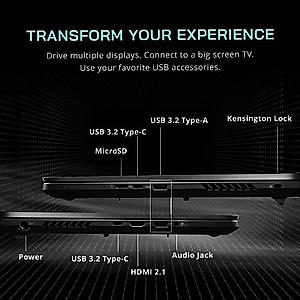 Asus ROG Zephyrus Gaming Laptop, 16/'' FHD+ 165Hz Display, Intel Core i7-12700H, 40GB DDR5 RAM, 1TB PCIe SSD, RGB Backlit Keyboard, NVIDIA GeForce RTX 3060, Win 11 Pro, WiFi 6, Black, 32GB USB Card