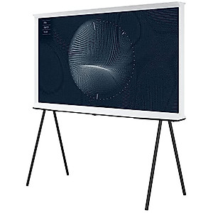 SAMSUNG QN43LS01BA The Serif 43 Inch QLED 4K UHD HDR Smart TV (2022) Bundle with 2 YR CPS Enhanced Protection Pack