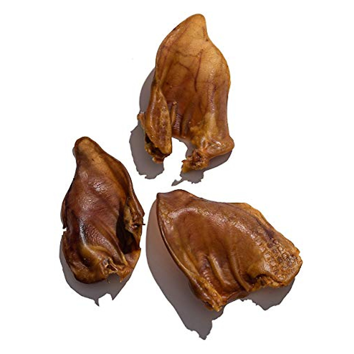Jack&Pup Whole Pig Ears for Dogs - Extra Thick Large Pigs Ears - Premium Dog Pig Ear Treats - Natural Dog Pork Chews; Excellent Rawhide Alternative (10 Pack)