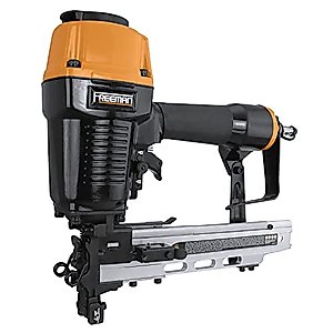 Freeman PFS105 Pneumatic 10.5-Gauge 1-9/16" Fencing Stapler With Adjustable Metal Belt Hook And Case