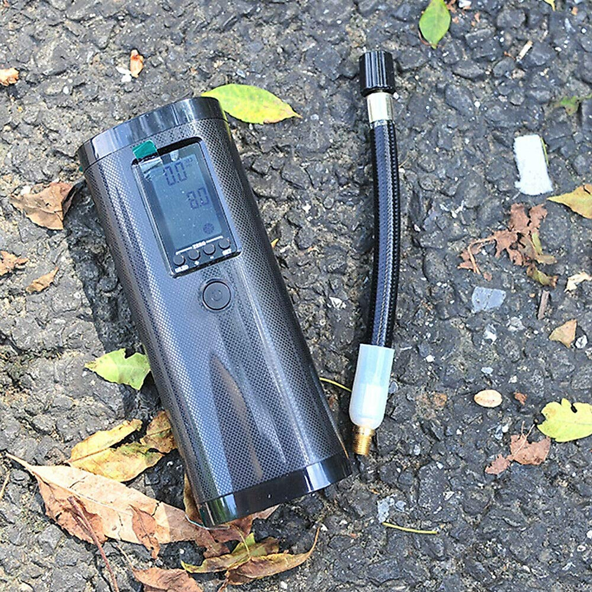 Bicycle Tire Tyre Pressure Air Pump Electric Portable Intelligent USB Charging