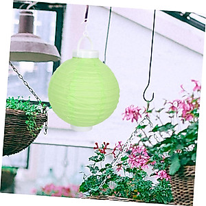 2pcs Solar Bulb Light Outdoor Hanging Lights Yard Hanging Lights Waterproof Hanging Light Solar Lantern Outdoor