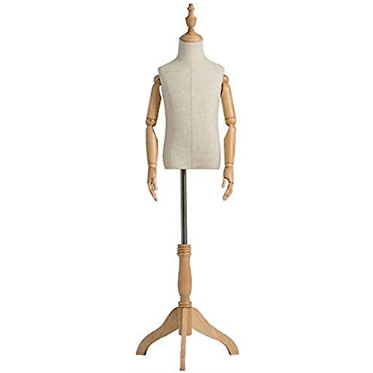 TOPRP Mannequin Display Stand Manikins Tailors Dummy Child Tailors Dummy Mannequin Bust Dressmakers Students Mannequin Display
