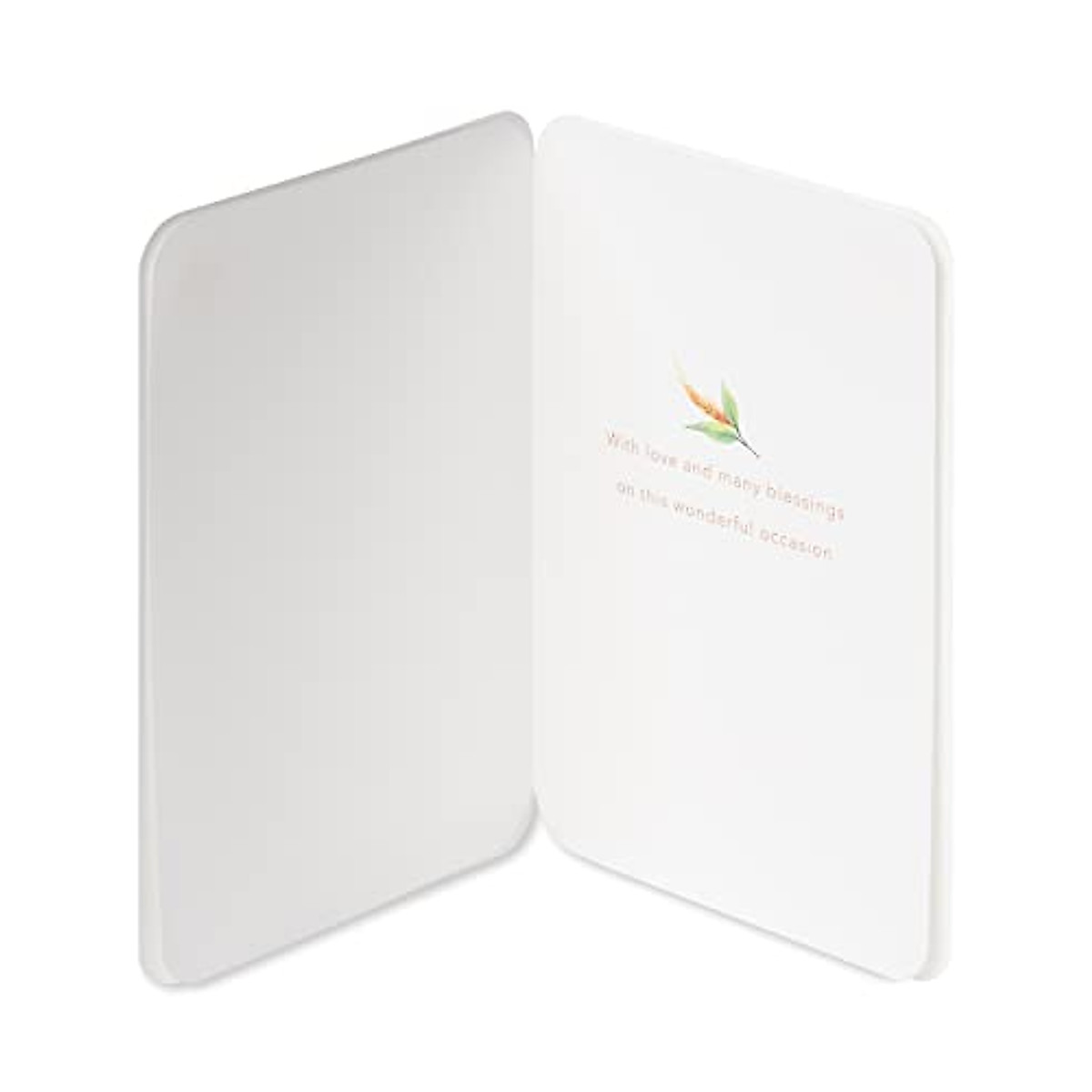 Papyrus Baptism or Christening Card (Love and Many Blessings)