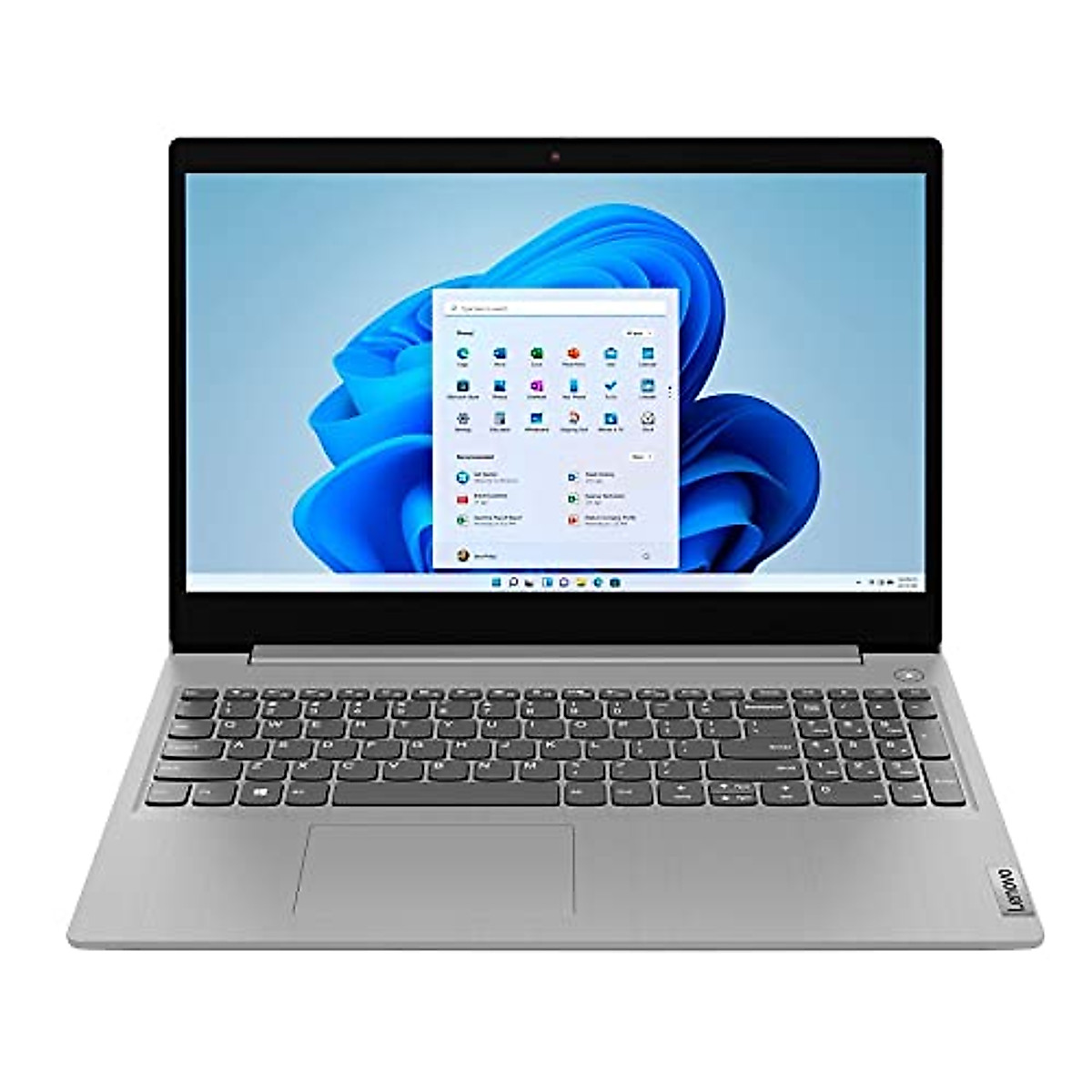 Lenovo Ideapad 3i 15.6" HD Touchscreen Laptop, 11th Gen Intel Core i3-1115G4, 8GB Memory, 256GB SSD, Webcam, Wi-Fi 6, Bluetooth, Windows 11 Home, Platinum Grey