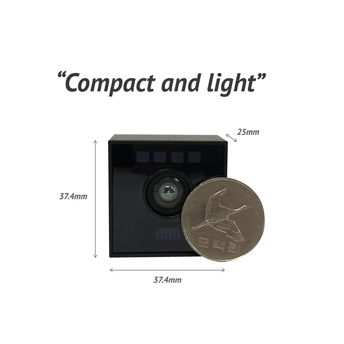 Cygbot CygLiDAR D1 Small Size 2D/3D Dual Solid State ToF LiDAR for SLAM Obstacle Avoidance and Navigation of Robots