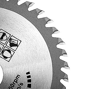 JYTUUL 3PCS 4-1/2-Inch 40T Circular Saw Blade with 7/8-Inch Arbor, Alloy Steel TCT Hard & Soft Wood Cutting Saw Blade (Reduce Ring 5/8 inch and 3/4 inch)