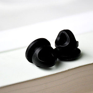 ZAAWUUT Tassel Hanger for Hole Bag,2 Pack Beach Tote Bag Holder for Earphones Glasses Keychains Charms, Portable Organizer Hook Accessories (Black)