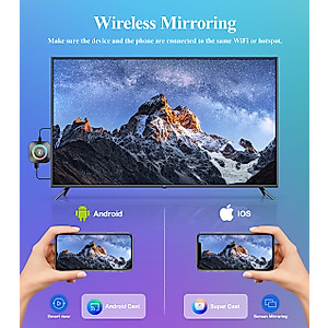 Wireless CarPlay Adapter with Netflix YouTube to Car and TV, Apple CarPlay and Android Auto Wireless Adapter for Car, Magic CarPlay Box CarPlay Streaming for Factory Wired CarPlay Cars from 2016