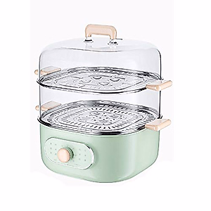 Large Capacity Electric Steamer Multi-function Household 2-layer Electric Steamer Food Steamer