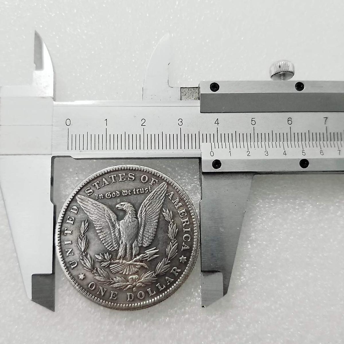 Kocreat Copy 1892-S-Morgan Dollar Plating Silver Coin-Replica U.S Old Original Pre Morgan Souvenir Coin Hobo Coin Lucky Coin Collection