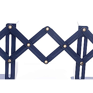 YIHUI Book Ends,Decorative Adjustable Book Ends for Shelves Heavy Books,Nonslip Book Stander for Desk, Shelf, Office, Stationery Kids Gift (Black)