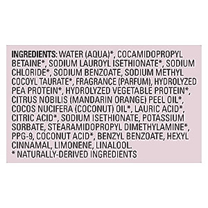 Love Beauty and Planet Sulfate-Free Shampoo Vegan Biotin & Sun-Kissed Mandarin Deep Cleanse, Hydrate, Strengthen, Volumize & Shine 5-in-1 Multi-Benefit Nourishing Shampoo 32 oz