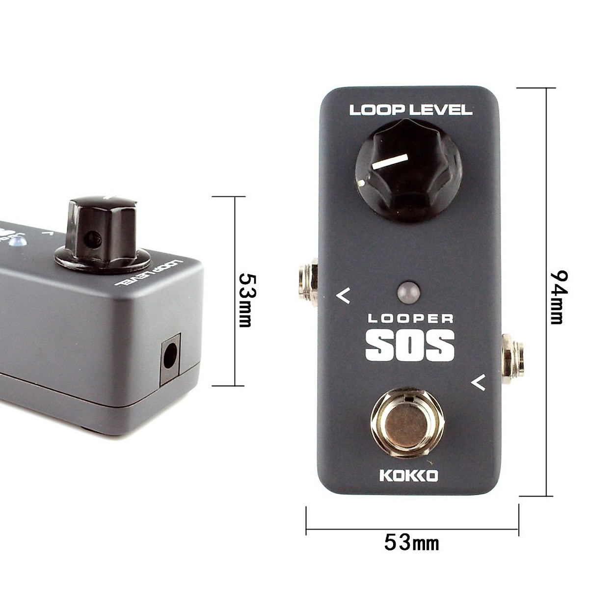 Mini SOS Looper Pedal Portable Guitar Effect Pedal/KOKKO/FLP2, not including power adapter