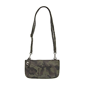 Joy Susan Mini Crossbody Wristlet Clutch (Olive Camo)