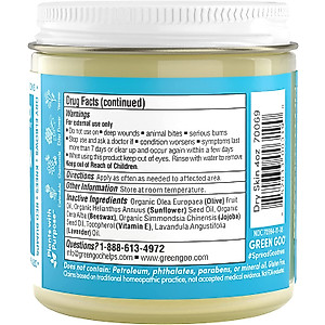 Green Goo Dry Skin Salve, All-Natural Moisturizer for Hydrating The Body & Face, Helps Alleviate Symptoms of Chronic Skin Conditions, 4 Oz
