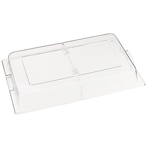 Winco Polycarbonate Dome Hinged Cover, Full Size, Medium