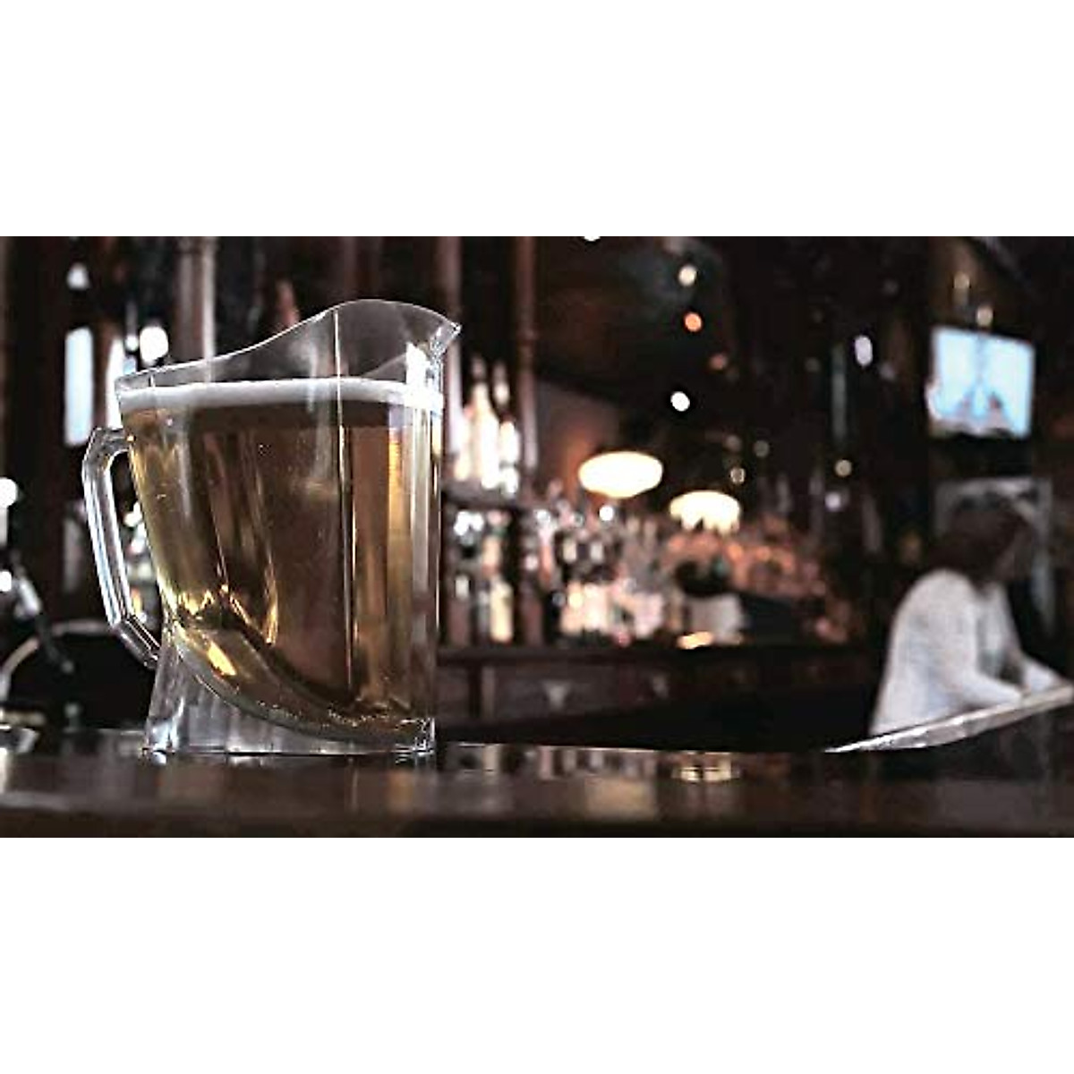 Carlisle FoodService Products PPP60 Perfect Pour Shatter-Resistant Beer Pitcher, 60 oz.