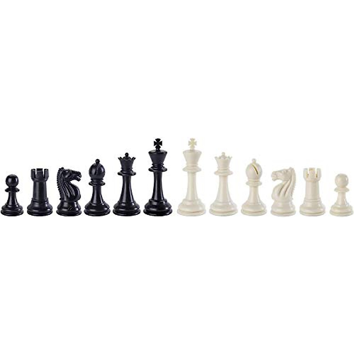 WE Games Best of Travel Chess Sets - Chess Board is Tournament Style Roll Up - 20 inches, 34 Chess Pieces, Portable Chess Set Bag, Includes Equalizer Dice & How to Play Chess Instructions Booklet