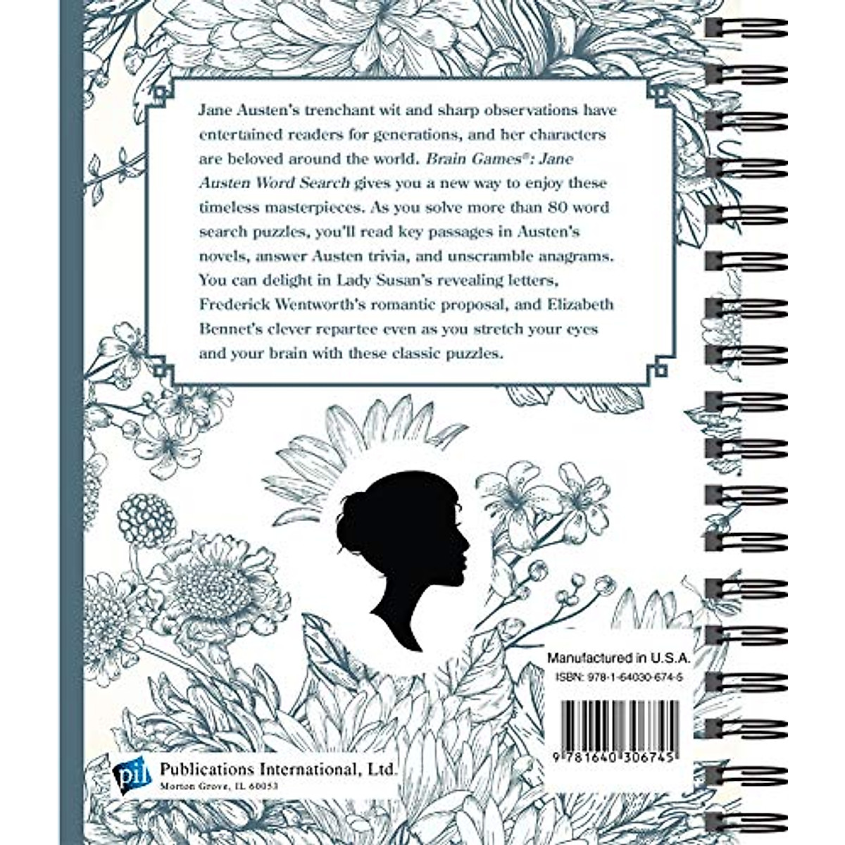 Brain Games - Jane Austen Word Search: How Well Do You Know These Timeless Classics? (Volume 1)