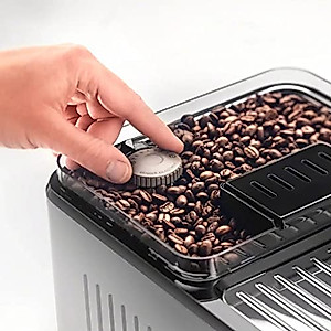 De'Longhi ECAM45055S Eletta Explore Fully Automatic Coffee Machine with LatteCrema Sytem,Touch Screen, Hot and Cold Foam Technology, large