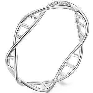Helen de Lete Innovative DNA Sterling Silver Ring