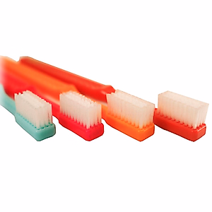 Vivid SensiGlo Premium Adult Toothbrushes with Multi-Tuffed Dupont Tynex Filaments – Super Soft Bristles for Sensitive Gums – For Plaque Removal – Pack of 72